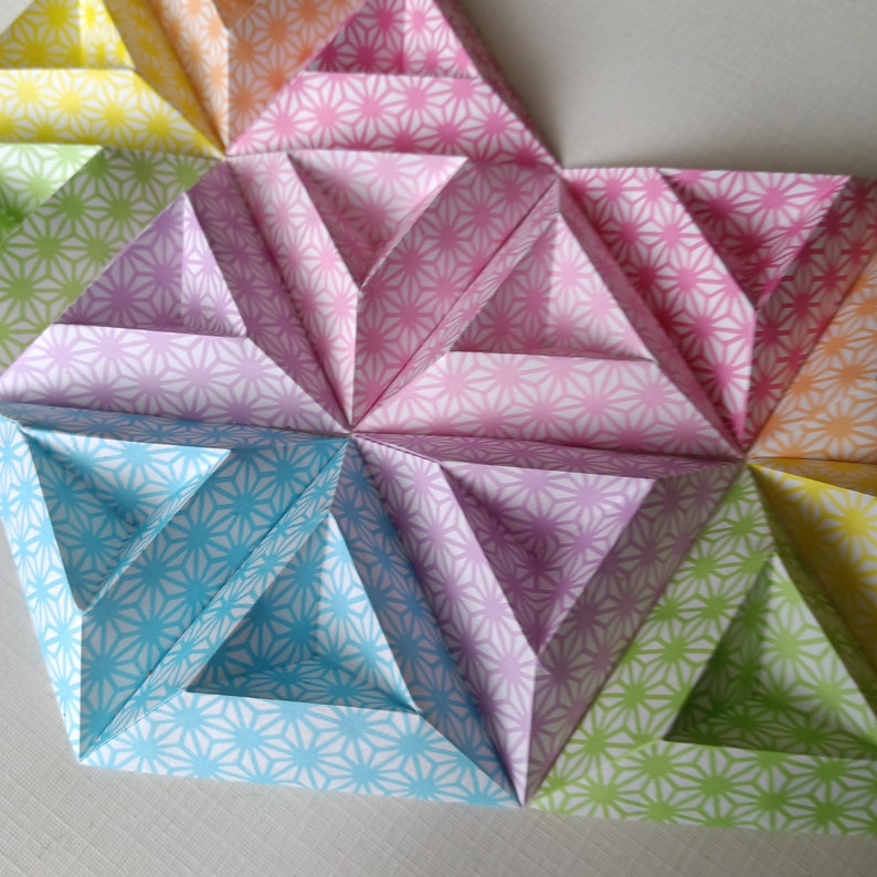 Sweetheart Origami Wall Art - Etsy