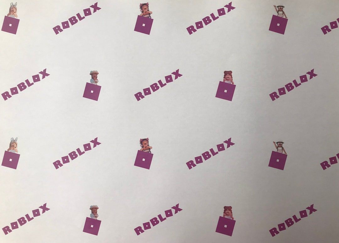 Roblox Gift Wrap Wrapping Paper Presents Party Gifts - Etsy