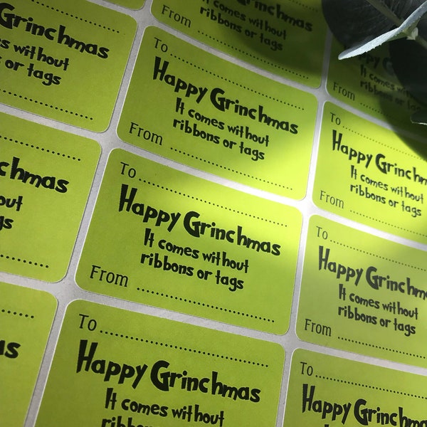 The Grinch Stickers - Etsy