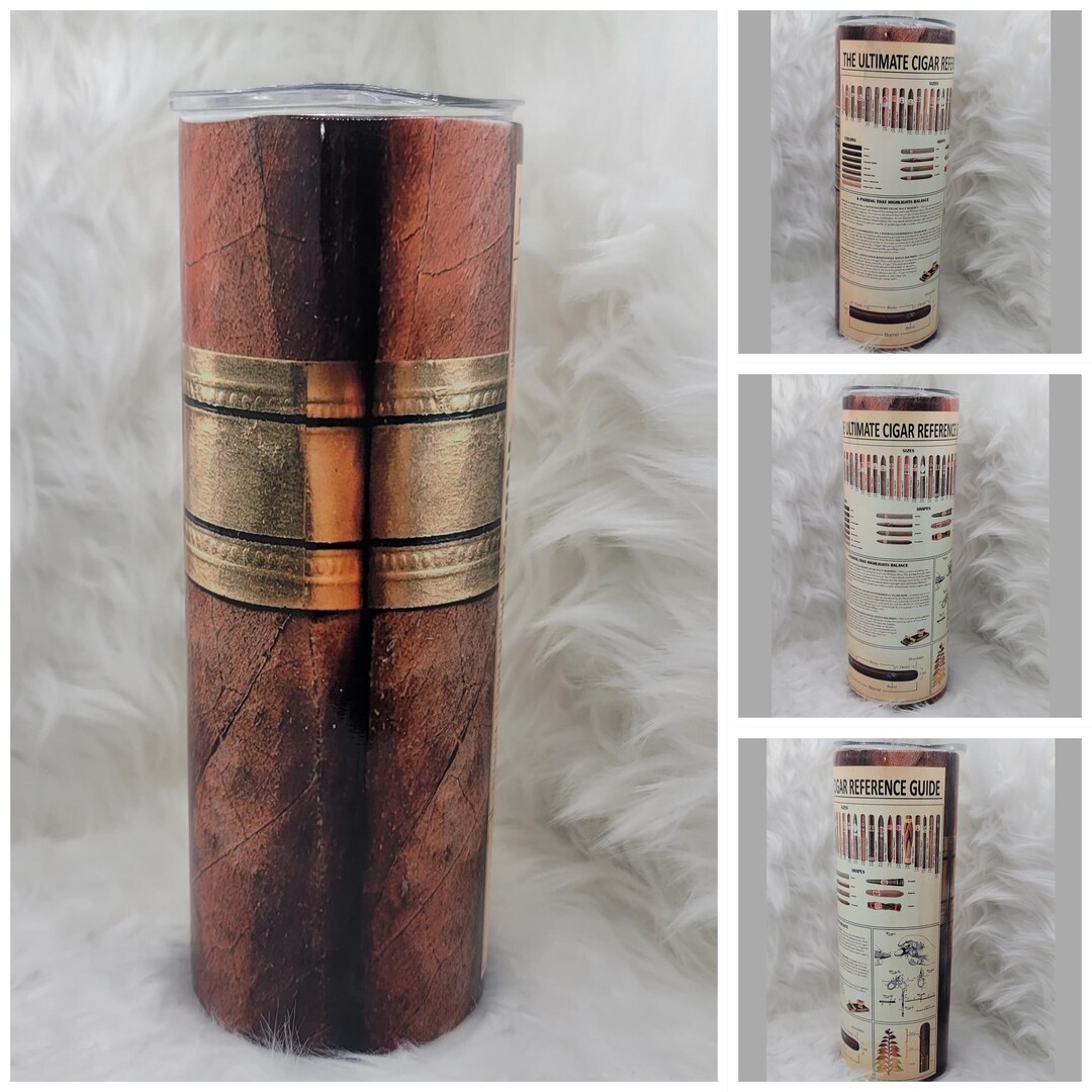 2 Sided Ultimate Cigar Reference Guide 20 Oz Double Walled Tumbler - Etsy