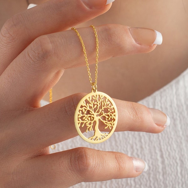 Tree Necklace - Etsy