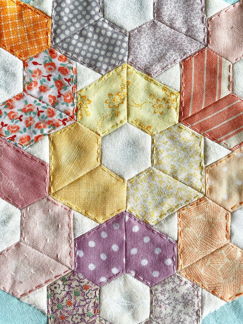 Jewel Roses - English Paper Piecing PDF Pattern - Etsy