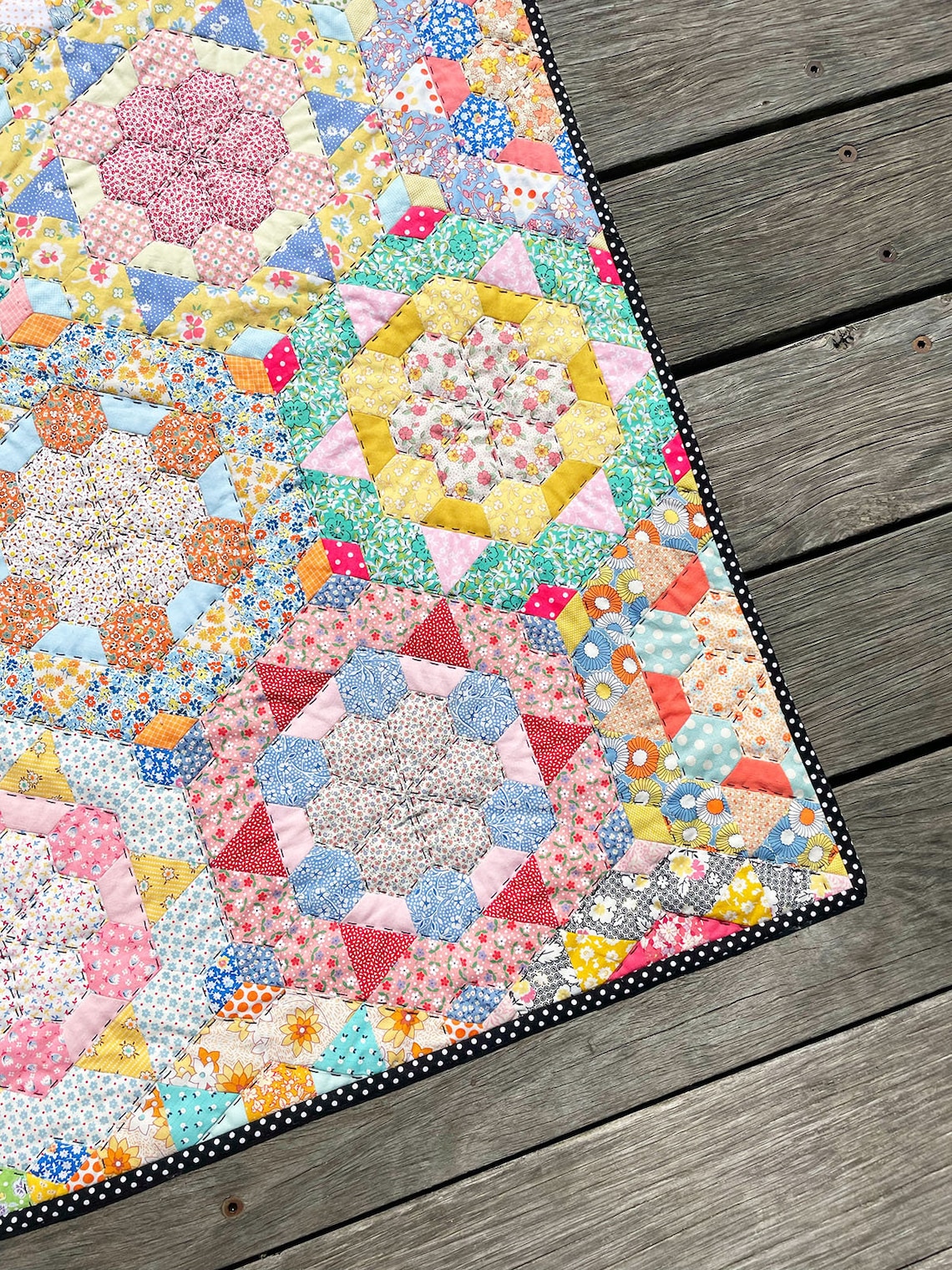 The Polly Quilt PDF Pattern - English Paper Piecing - Etsy
