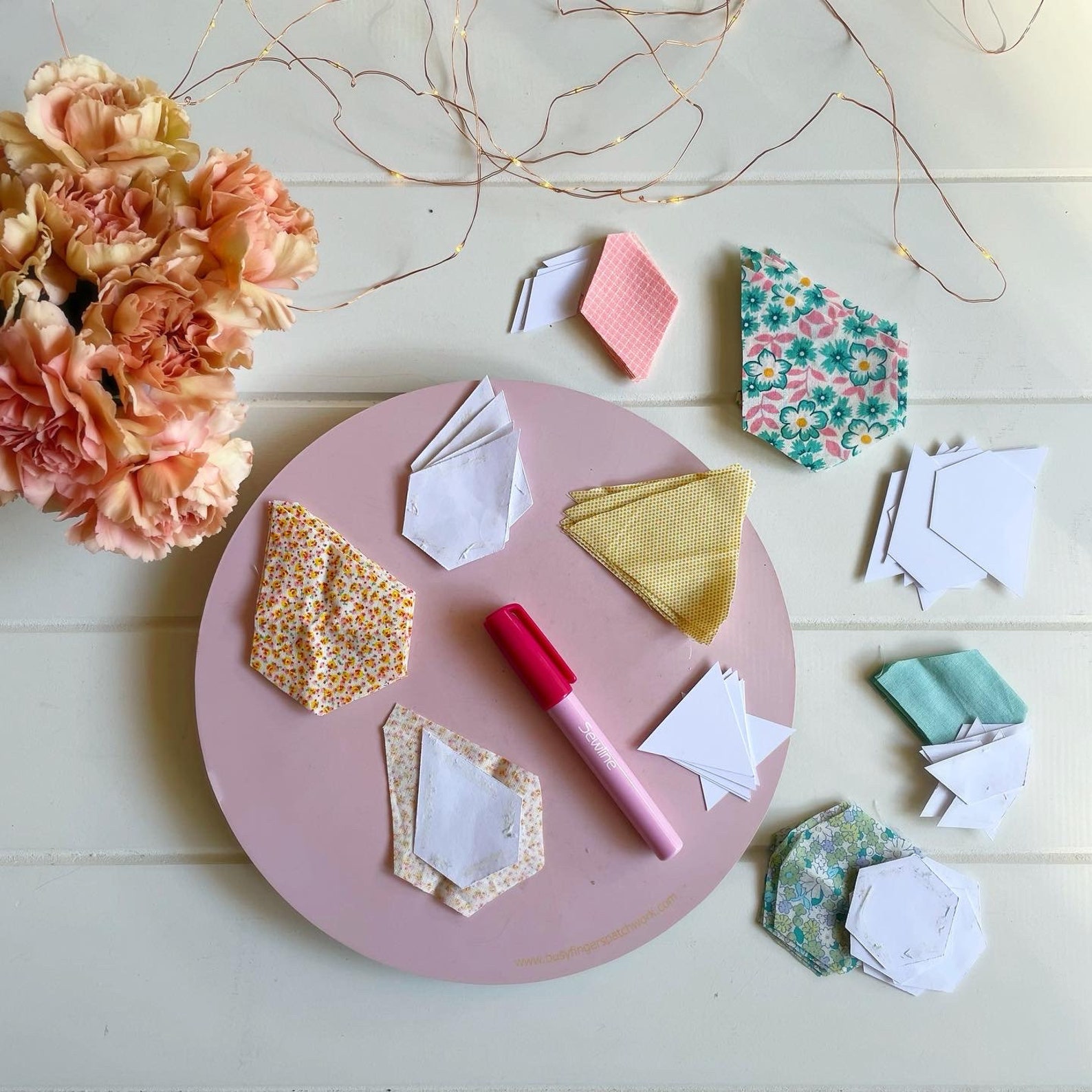 The Polly Quilt Pre-cut Paper Template Kit English Paper - Etsy Australia