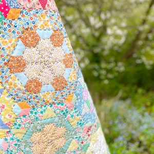 The Polly Quilt PDF Pattern - English Paper Piecing - Etsy