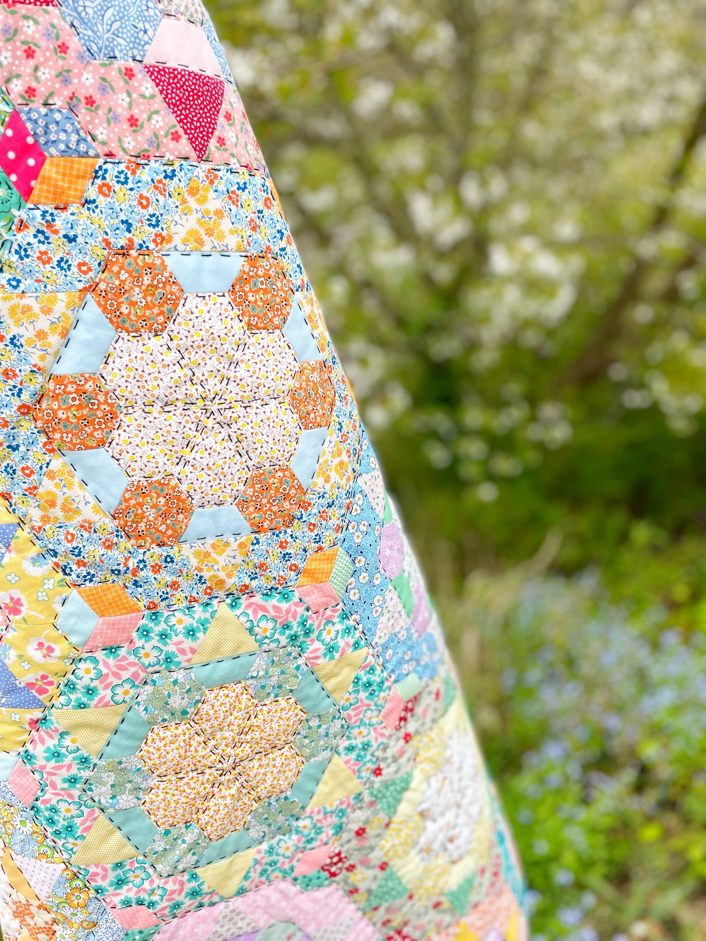 The Polly Quilt PDF Pattern - English Paper Piecing - Etsy