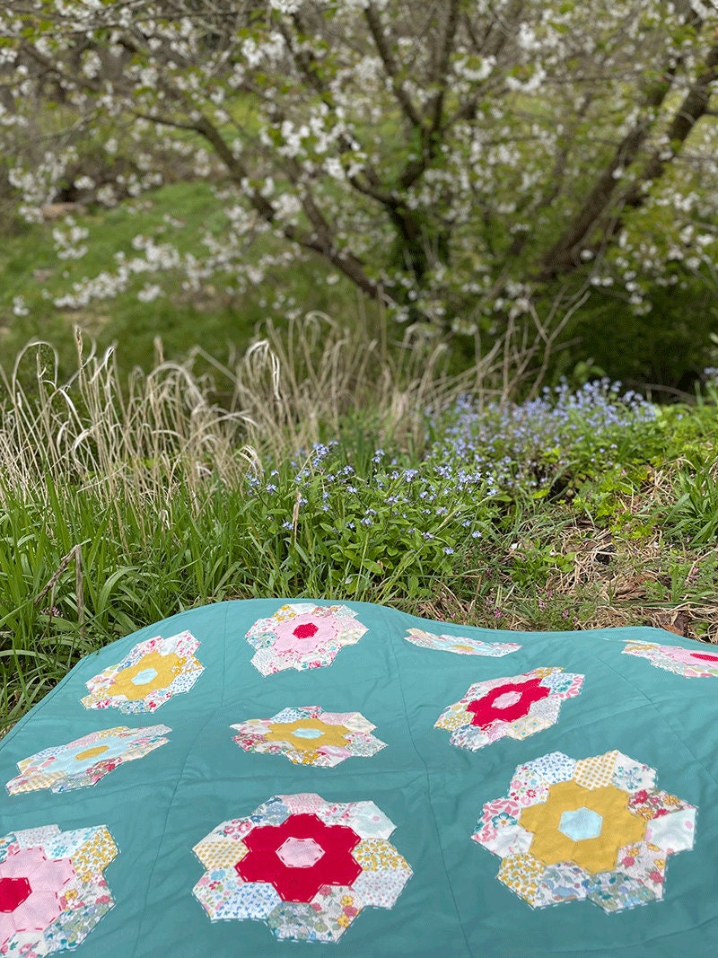 Happy Love Quilt PDF Pattern English Paper Piecing - Etsy