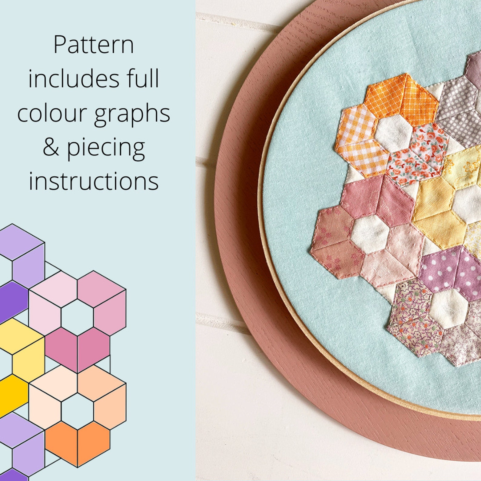 Jewel Roses - English Paper Piecing PDF Pattern - Etsy