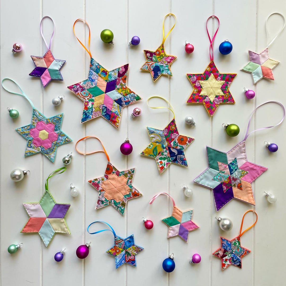 Star Ornaments - PDF Pattern Only - Etsy