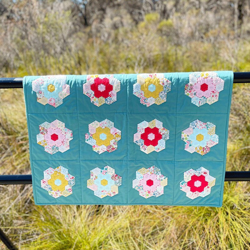 Happy Love Quilt PDF Pattern English Paper Piecing - Etsy