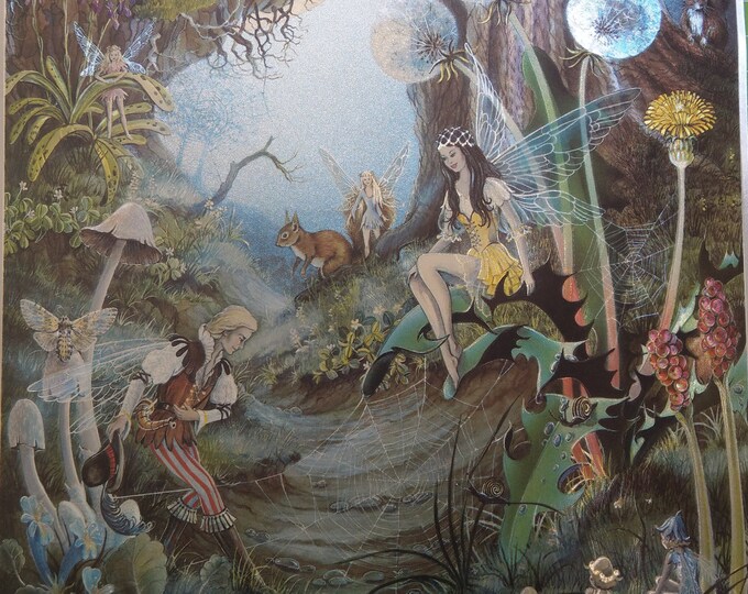 The First Meeting, by Jean and Ron Henry: 80s Vintage Dufex Foil Print ...