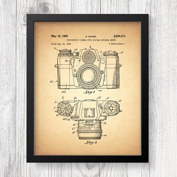 Camera Poster - Etsy