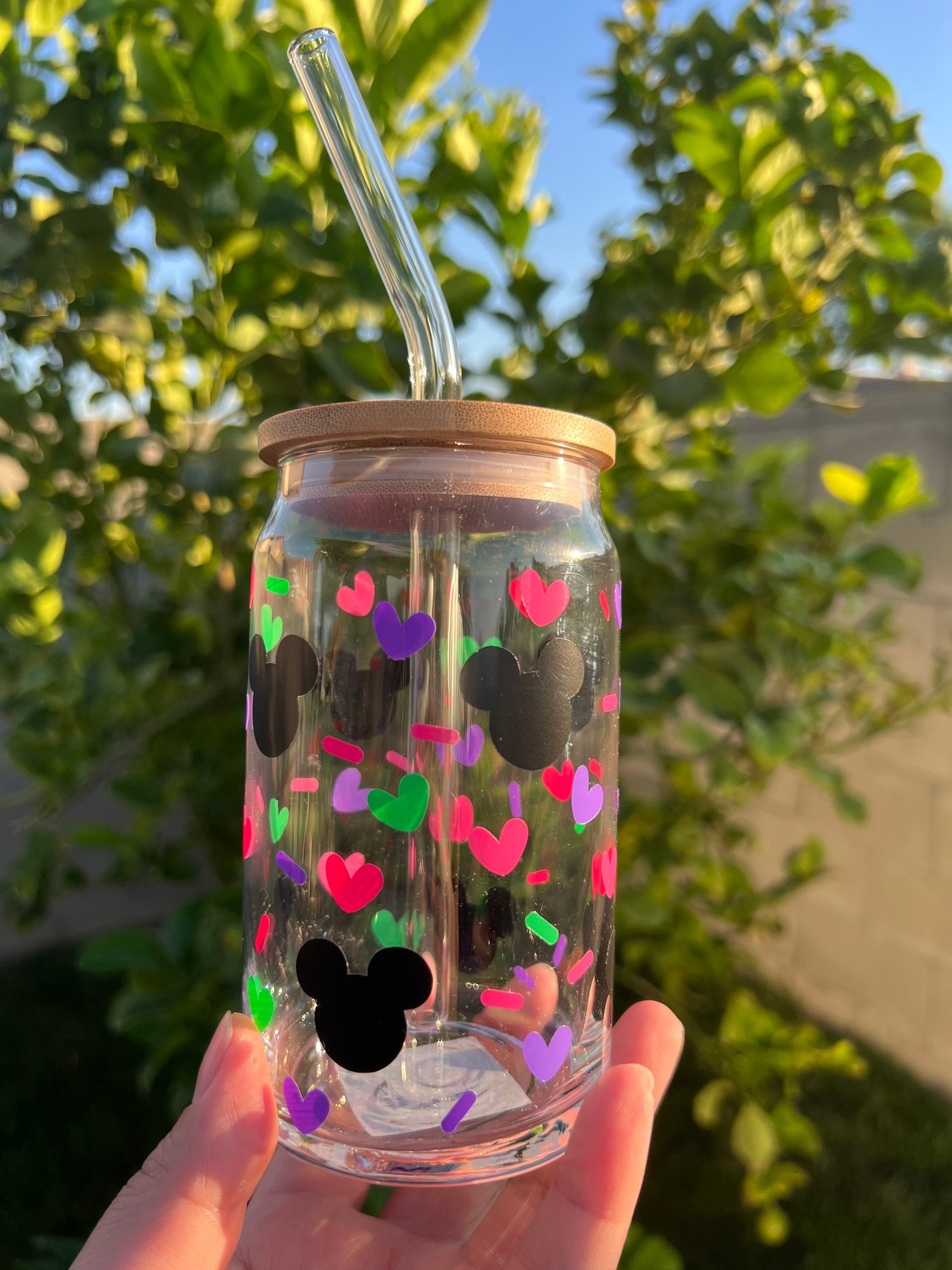 MICKEY SPRINKLES Micky Mouse PARTY Libbey Glass - Etsy