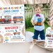 Editable Train Birthday Invitation Template, Toy Train Invitation ...