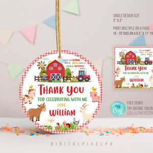 Editable Farm Barnyard Invitation Bundle Template, Farm Barnyard ...
