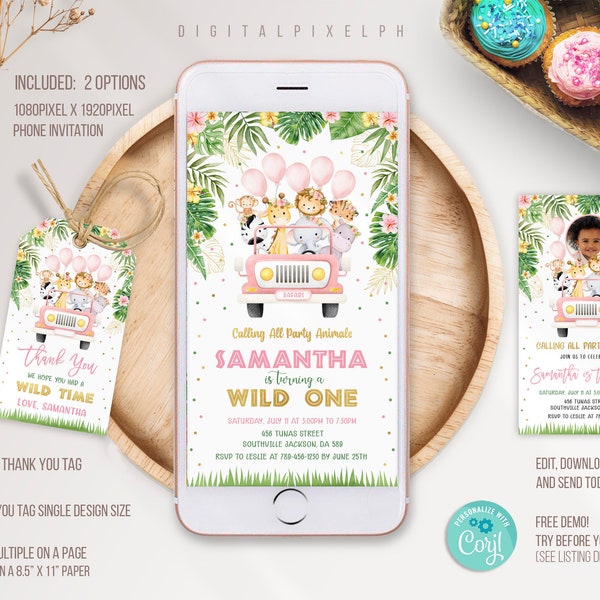 Phone Invitation - Etsy