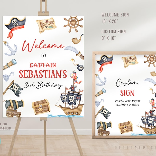 Pirate Signs - Etsy