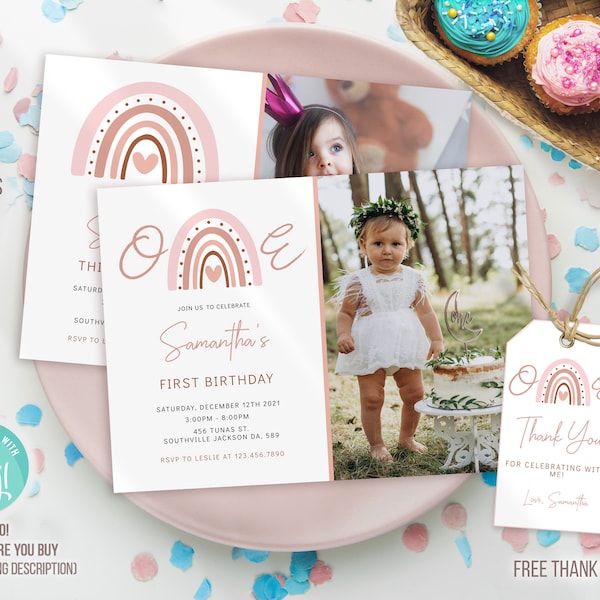 Boho Rainbow Birthday - Etsy