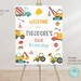 Editable Construction Birthday Party Welcome Sign Template, Editable ...