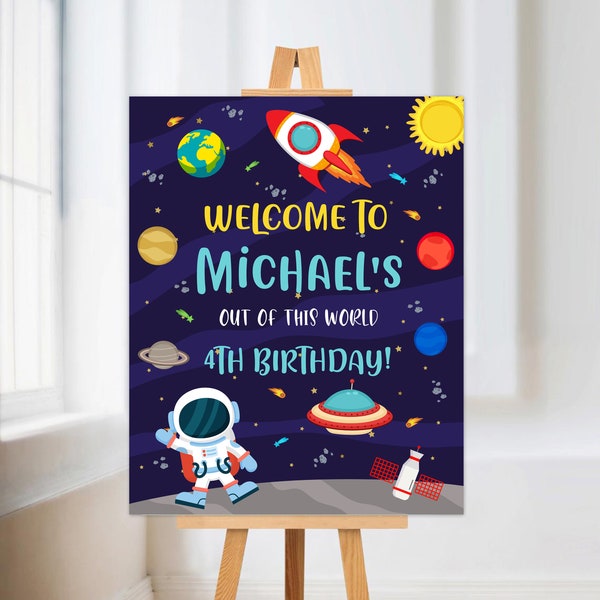 Outer Space Birthday - Etsy