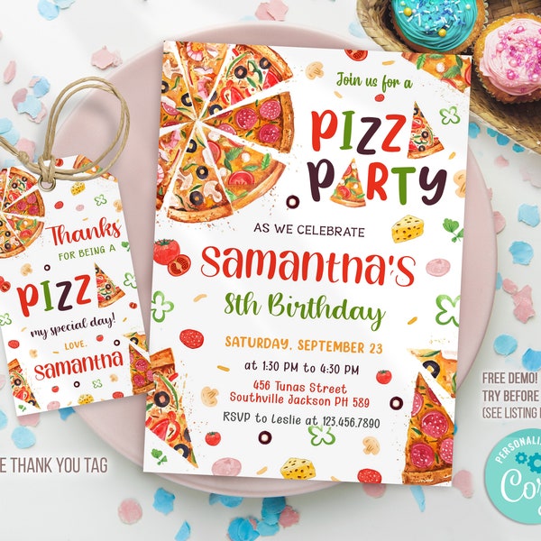 Pizza Party - Etsy