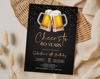 Modelo Beer Invitation Spanish, Digital Download, Modelo Invitation ...