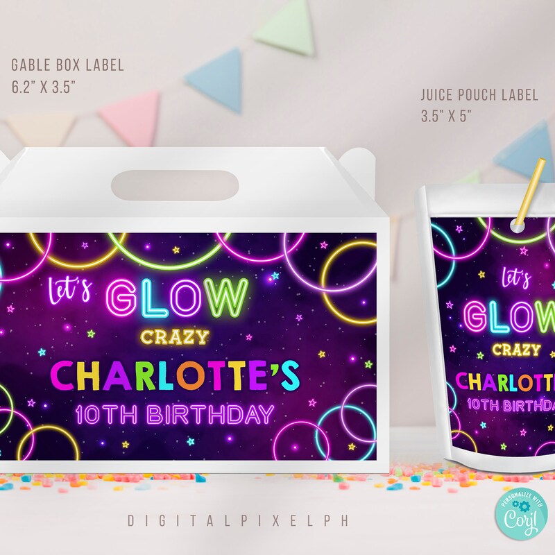 Box Glow in the Dark - Etsy UK