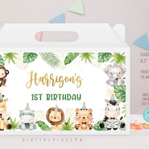 Editable Safari Animals Capri Sun Labels, Safari Animals Juice Labels ...