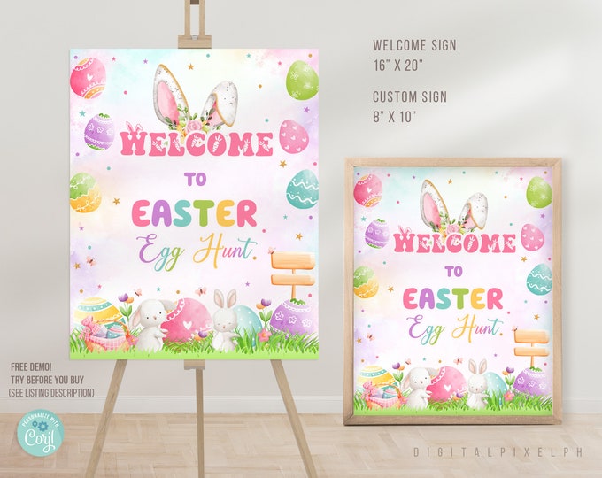 Every Bunny Welcome Porch Sign,easter Decor, Porch Leaner, Easter Front ...