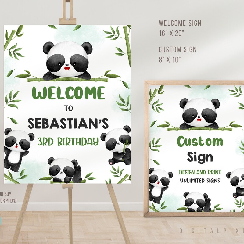 Panda Birthday Party - Etsy