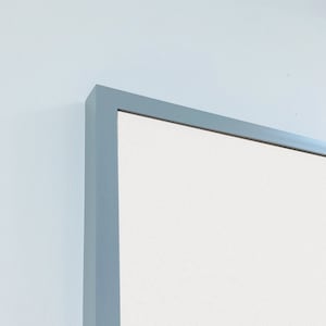 White Framed Whiteboard - Solid Wood Frame | Framed Drywipe Board - Etsy UK