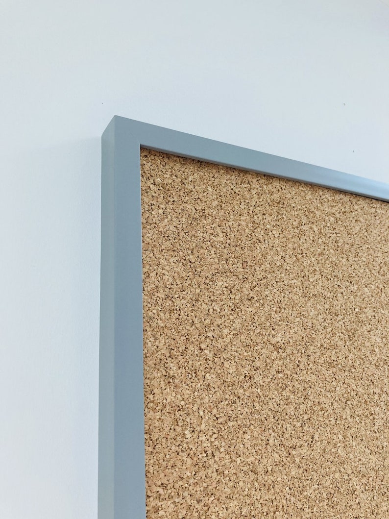 Extra Large Framed Cork Board Black Solid Wood Frame 102 X - Etsy UK