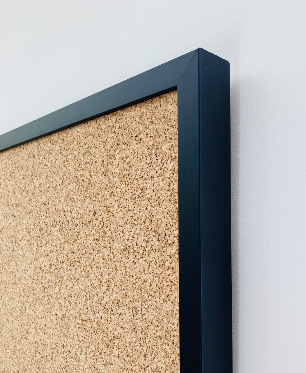 Framed Cork Pin Board White Wooden Frame Large Cork Board Etsy