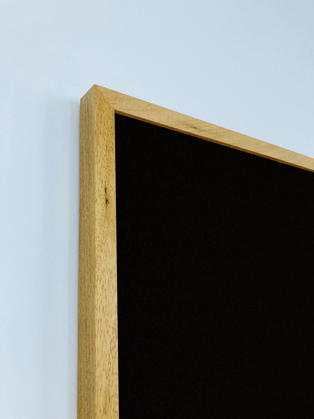 Oak Finish Framed Black Board | Solid Wood Frame | Blackboard | Chalk ...