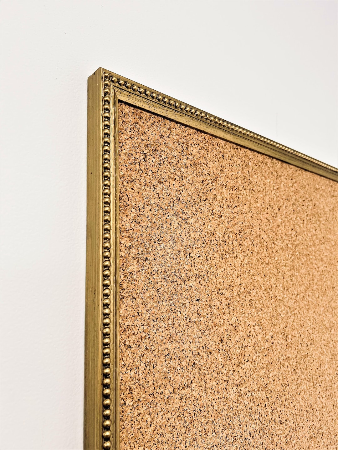 Gold Ornate Framed Cork Pin Board | 8mm Thick Cork | Solid Wood Frame ...