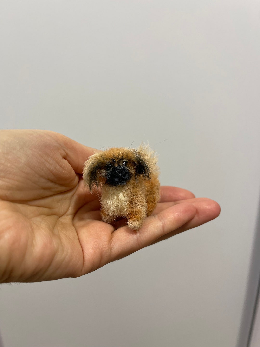 Miniature Pekingese Dog Custom Dog Portrait Life Look Figurine Dog ...