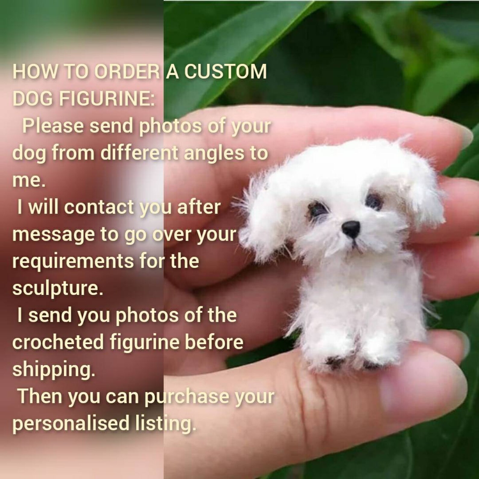 Miniature Custom Dog Portrait Life Look Figurine Dog Realistic - Etsy