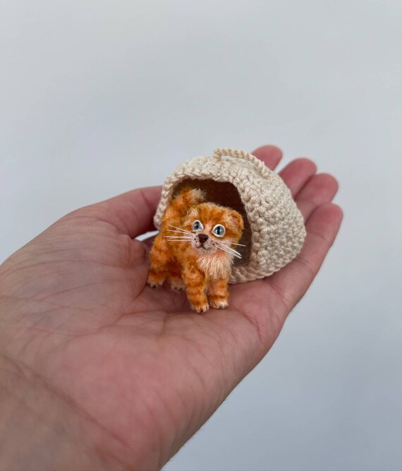 Miniature Realistic Scottish Fold Cat Ooak Unique Minitoy 1 to - Etsy