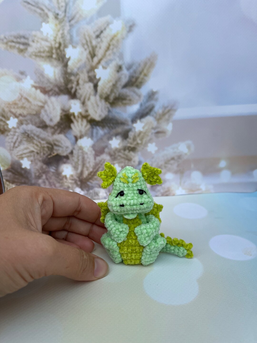 Crocheted Dragon Magnetic Amigurumi Dragon Toy Stuffed Animal - Etsy