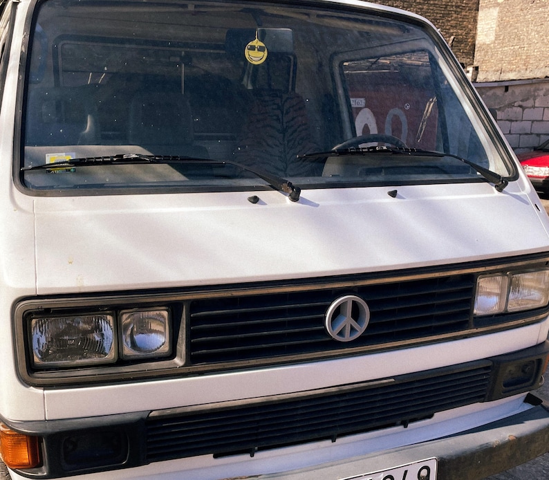 VW T25 Vanagon Camper Peace Emblem: Custom 3D Printed Grille Logo - Etsy