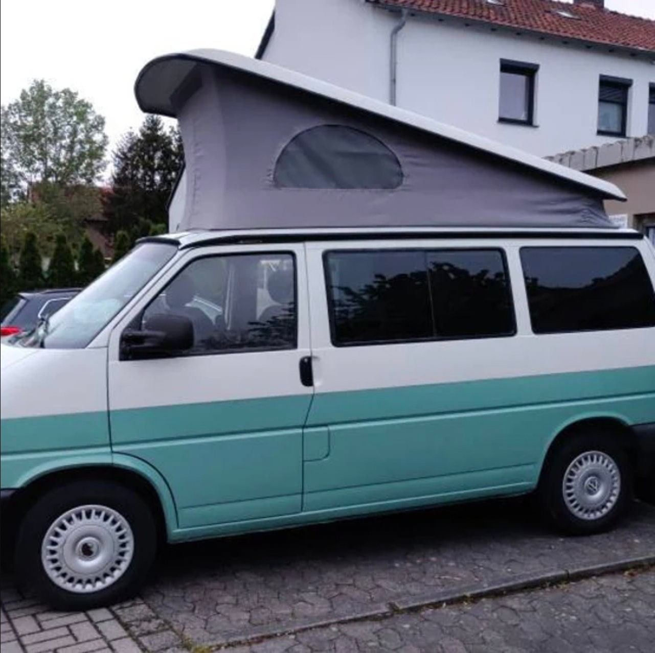 VW T4 Weekender Eurovan Pop-top Canvas Tent: Two-window, Weather ...