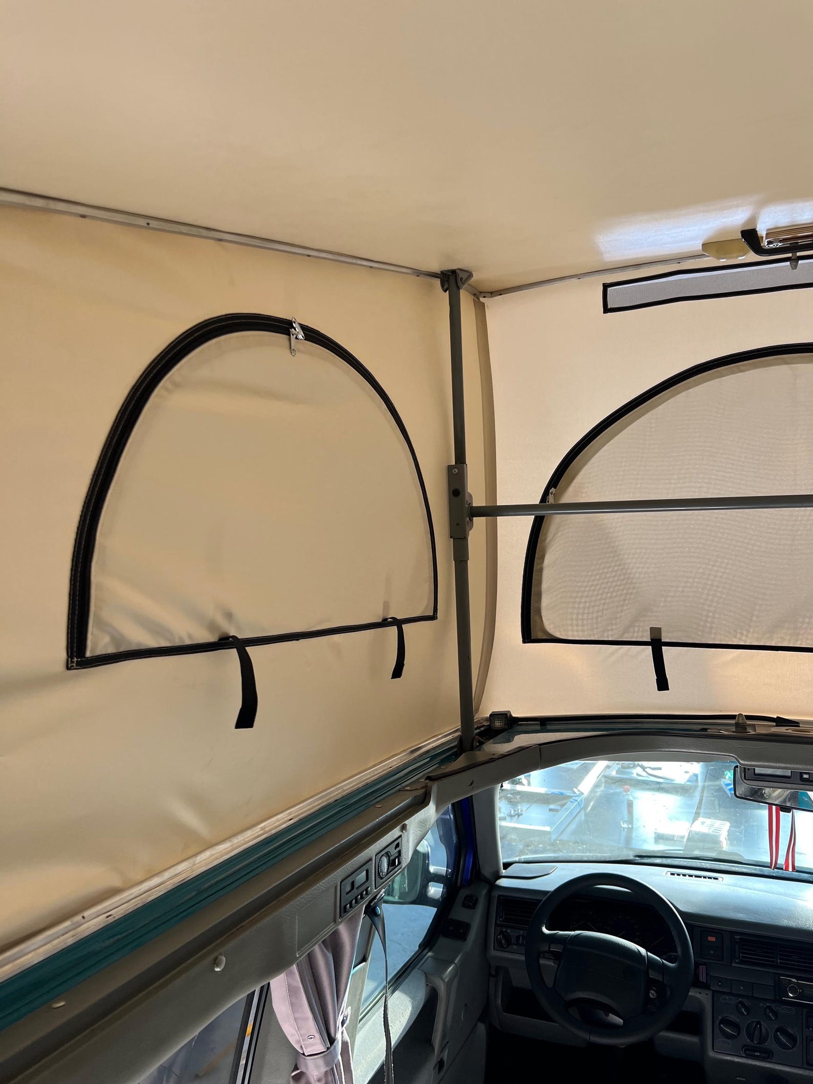 VW T4 California Pop-top Roof Canvas, 3-window Replacement Tent - Etsy