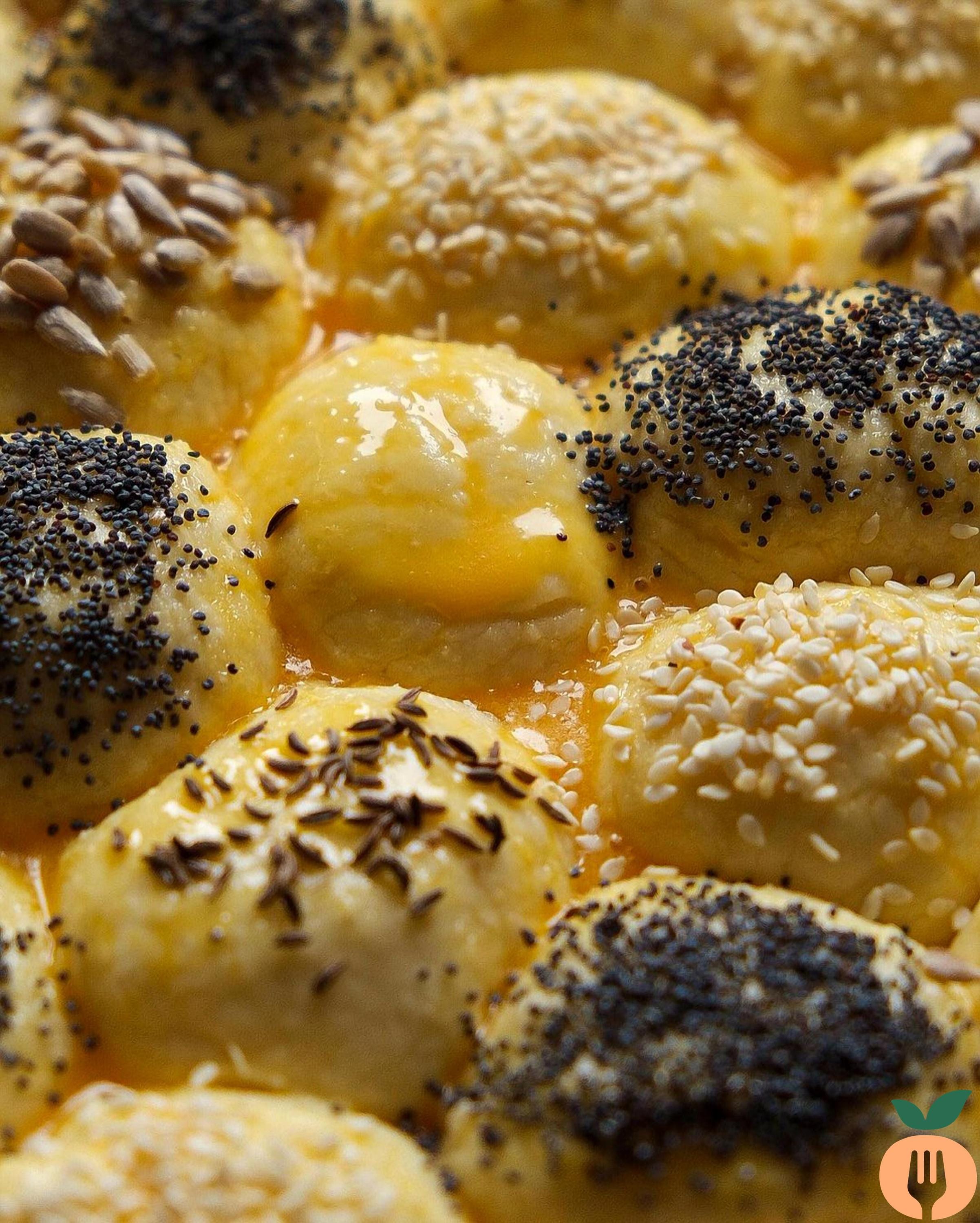 Pull-apart Mozzarella Cheese Bread Recipe PDF (cups + Grams ...