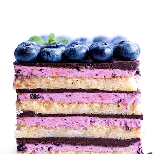 Opera Cake With Blueberries - Etsy