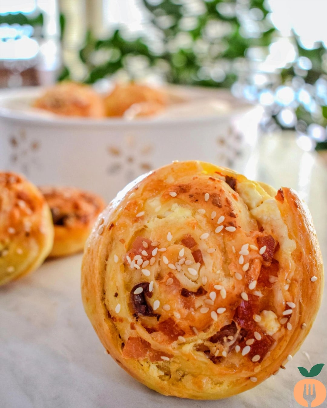 Savory Swirls Recipe PDF (cups + Grams) | Printable | Buttery Dough ...