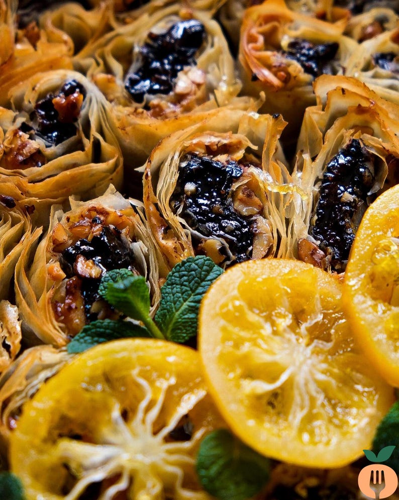 Baklava With Dried Plums and Walnuts - Etsy