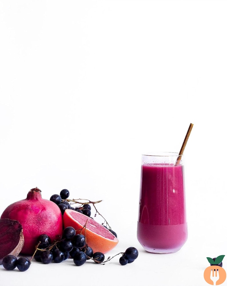 Autumn Ruby Bomb in a Glass - Etsy