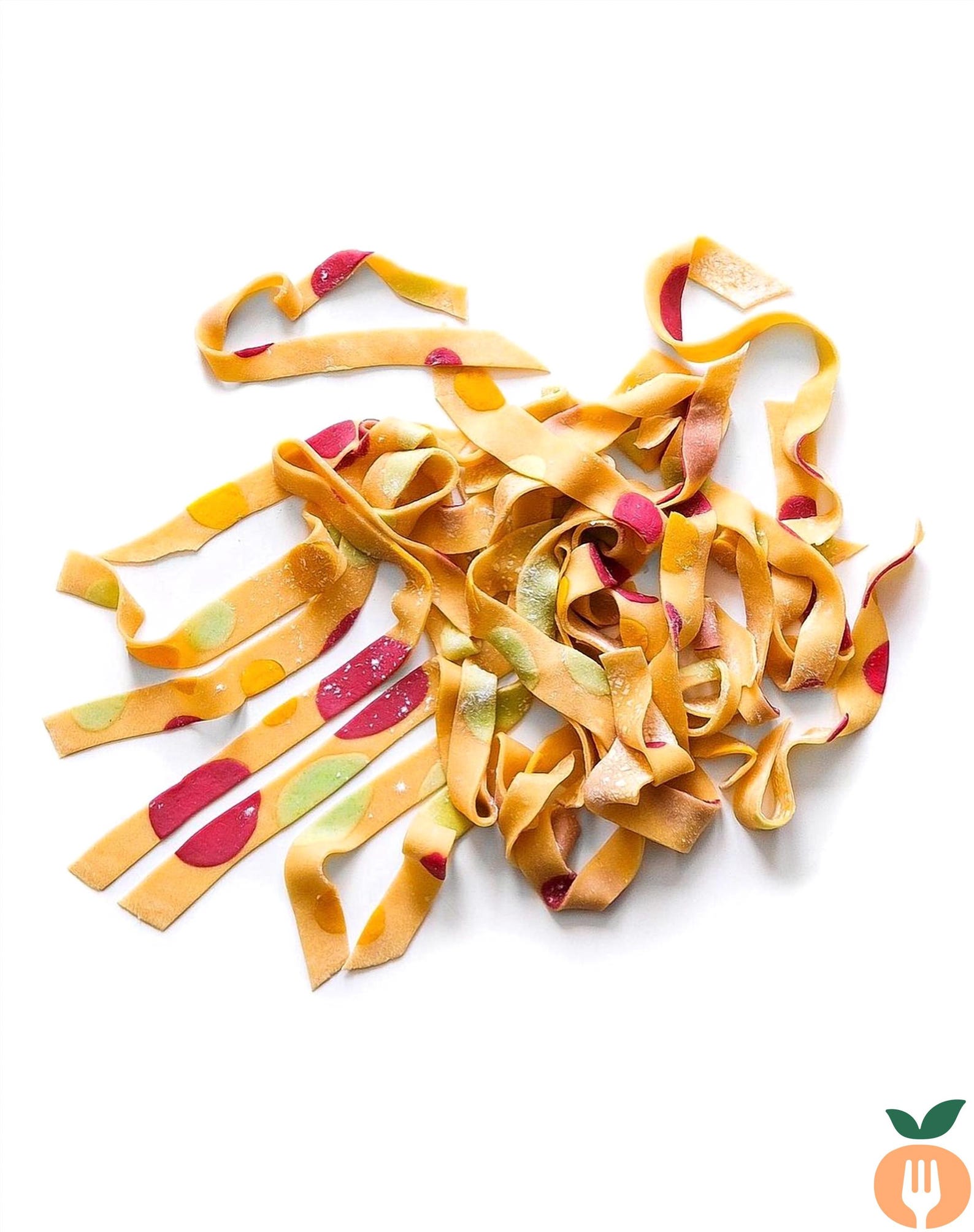 Homemade Colorful Pasta Aglio E Olio Recipe PDF (cups + Grams ...