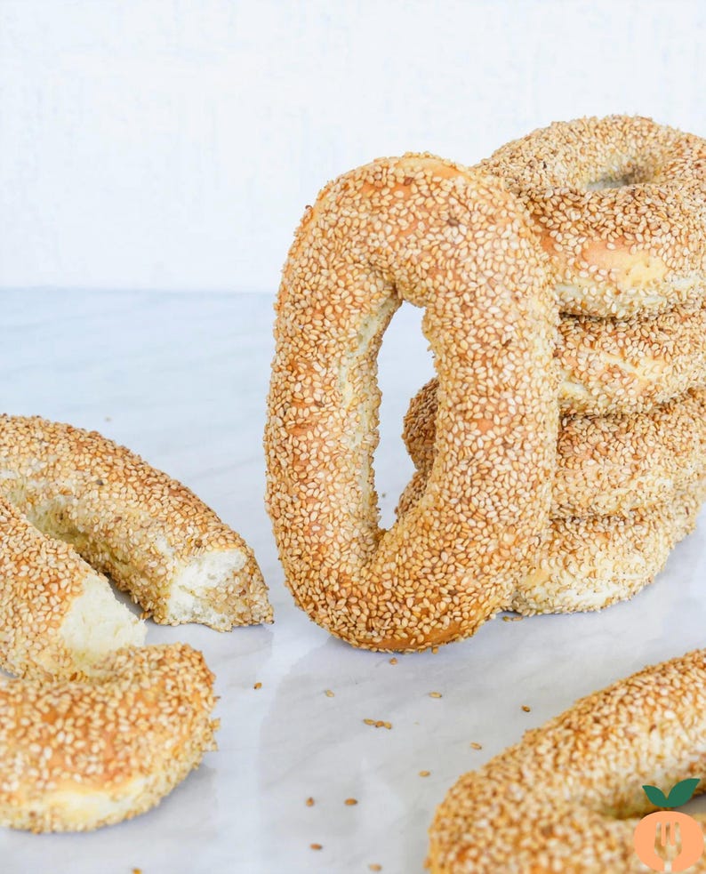 Bagels Recipe PDF (cups + Grams) | Printable | Boiled & Baked, Chewy ...