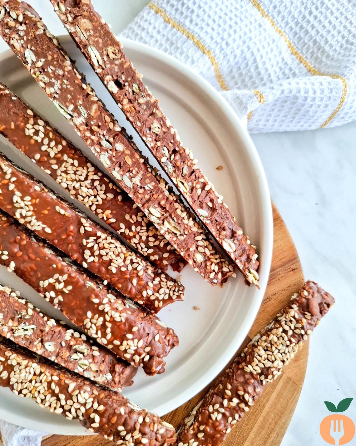 Chocolate Seed Sticks With Tahini Recipe PDF (cups + Grams) | Printable ...